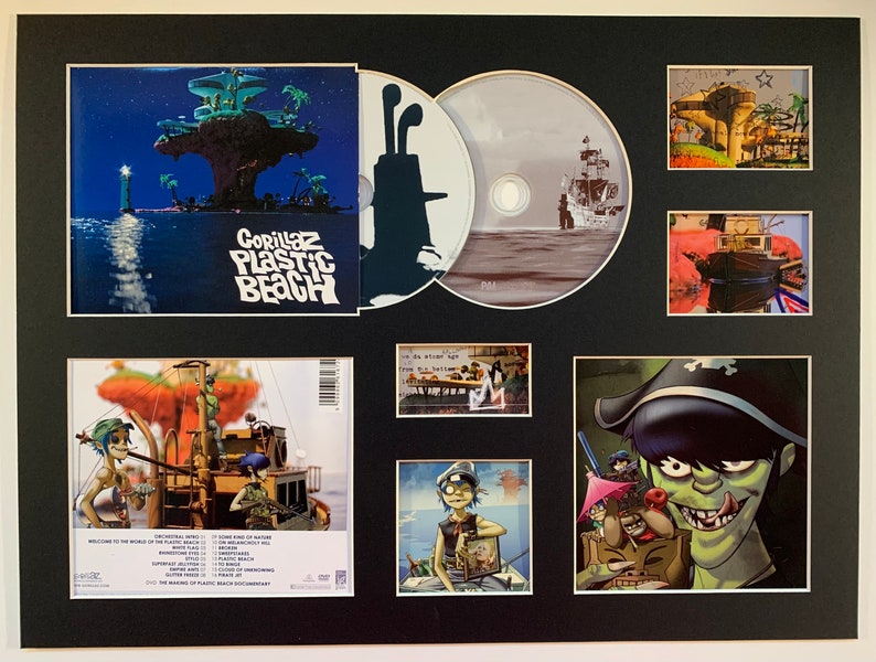 GORILLAZ - Plastic Beach - Album Display 2 - Etsy