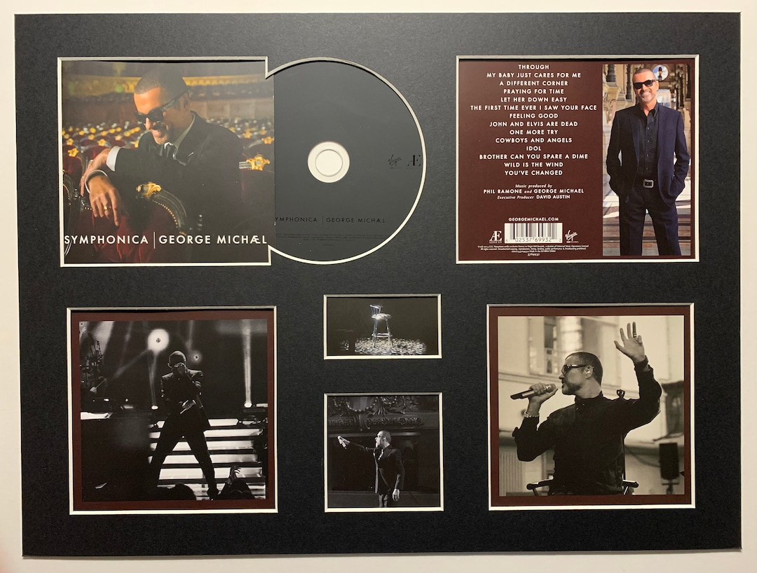 GEORGE MICHAEL - Symphonica - Album Display Deluxe - Etsy