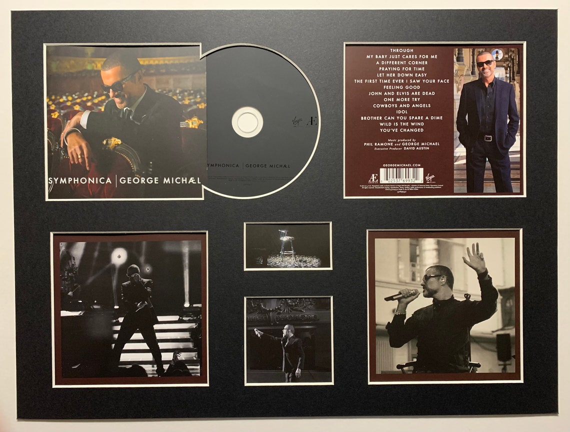 GEORGE MICHAEL Symphonica Album Display Deluxe - Etsy