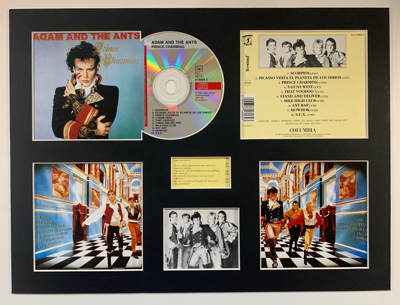 ADAM & THE ANTS - Prince Charming - Album Display Deluxe - Etsy