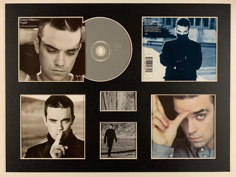 ROBBIE WILLIAMS - Angels - Album Display Deluxe - Etsy