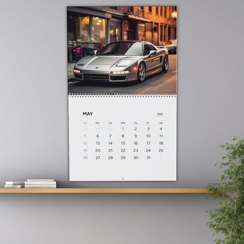 JDM Sports Cars 2024 Wall Calendar, Japanese Sports Cars Calendar ...