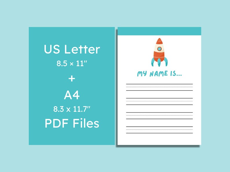 Name Tracing Worksheets, Handwriting Practice, Name Writing Sheets, I ...