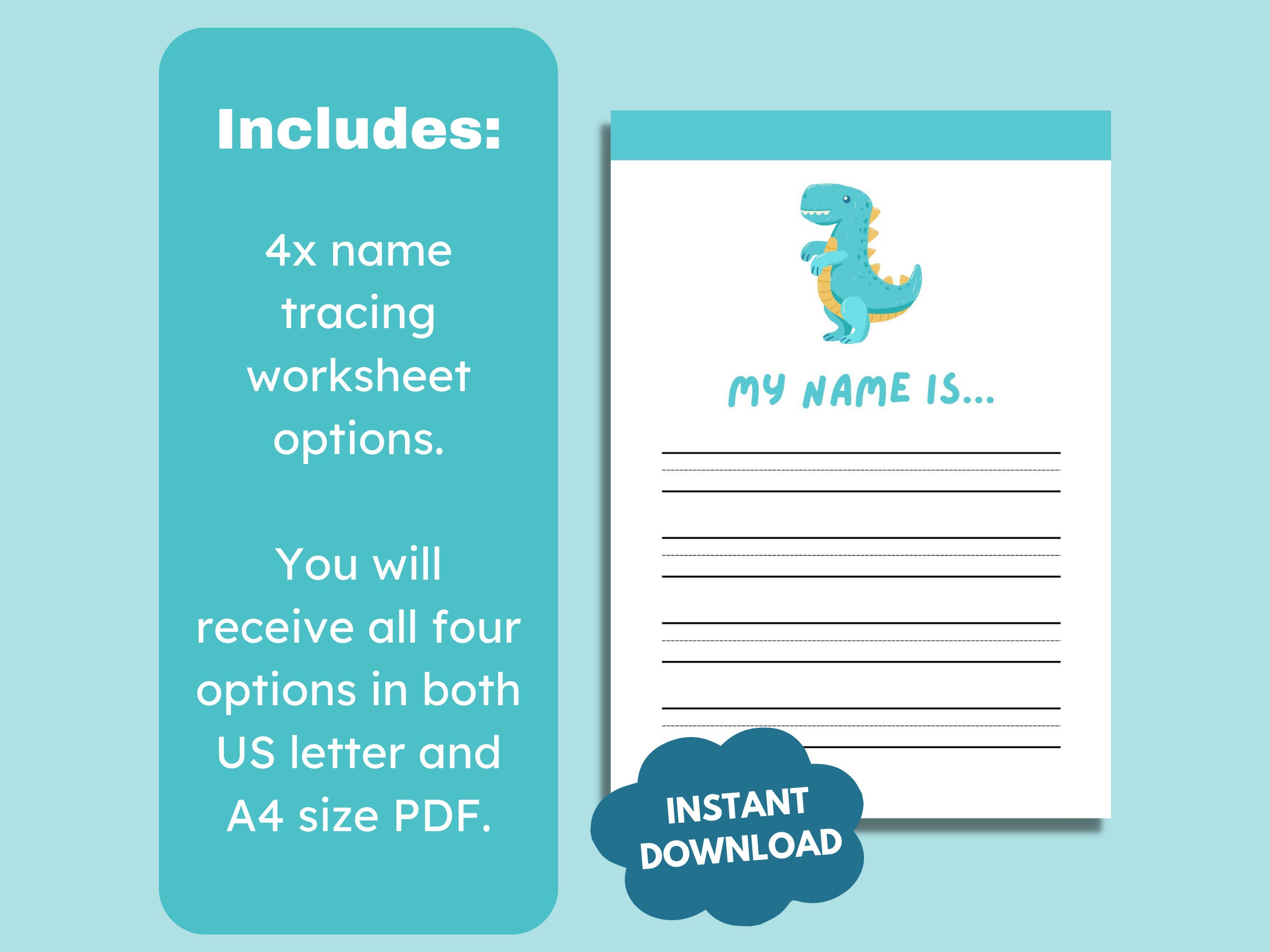 Name Tracing Worksheets, Handwriting Practice, Name Writing Sheets, I ...