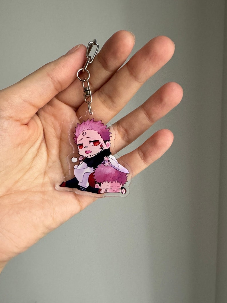 Jujutsu Kaisen Sukuna Keychains - Etsy UK