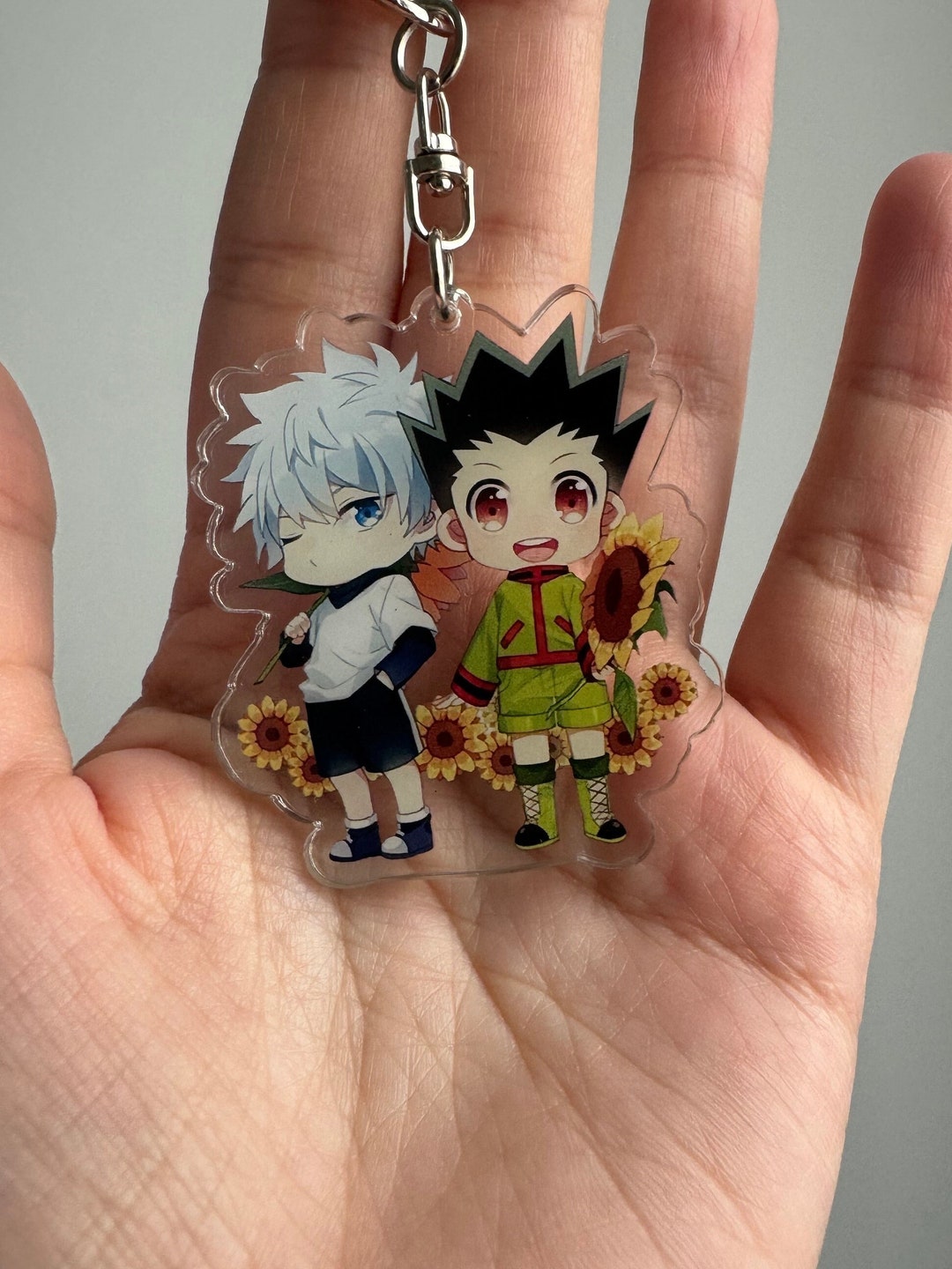 Killua & Gon Keychains - Etsy