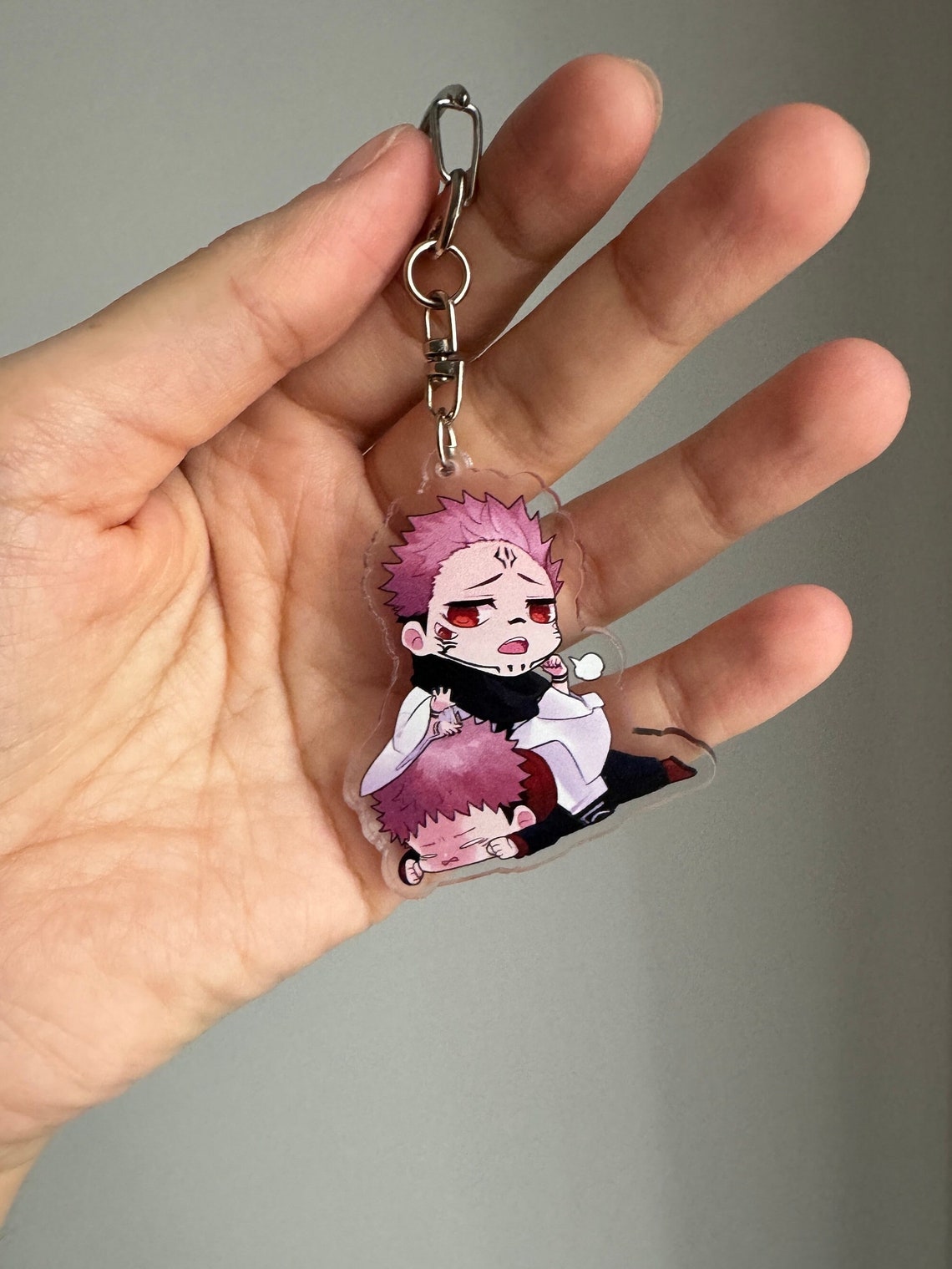 Jujutsu Kaisen Sukuna Keychains - Etsy UK