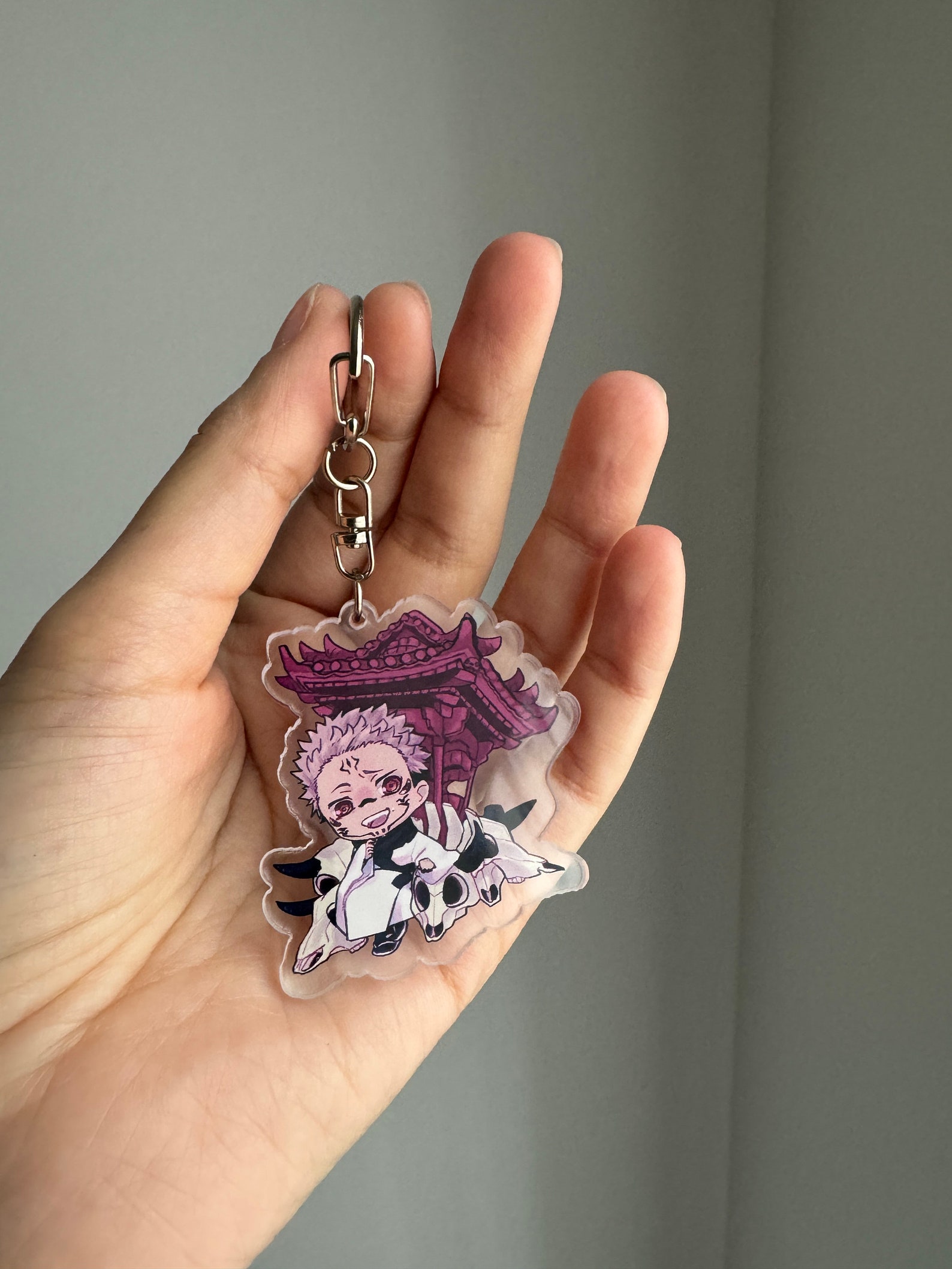 Jujutsu Kaisen Sukuna Keychains - Etsy UK