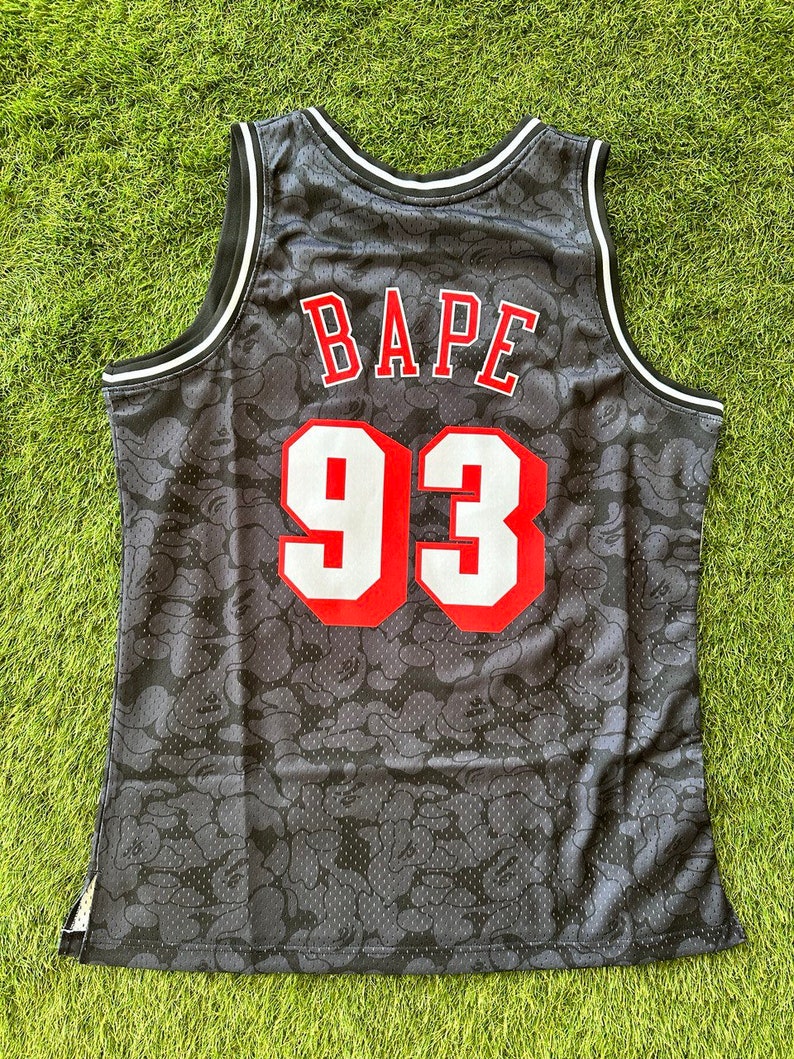 HWC Swingman NBA Mitchell & Ness Miami Heat 93 A Bathing Ape 1993 - Etsy