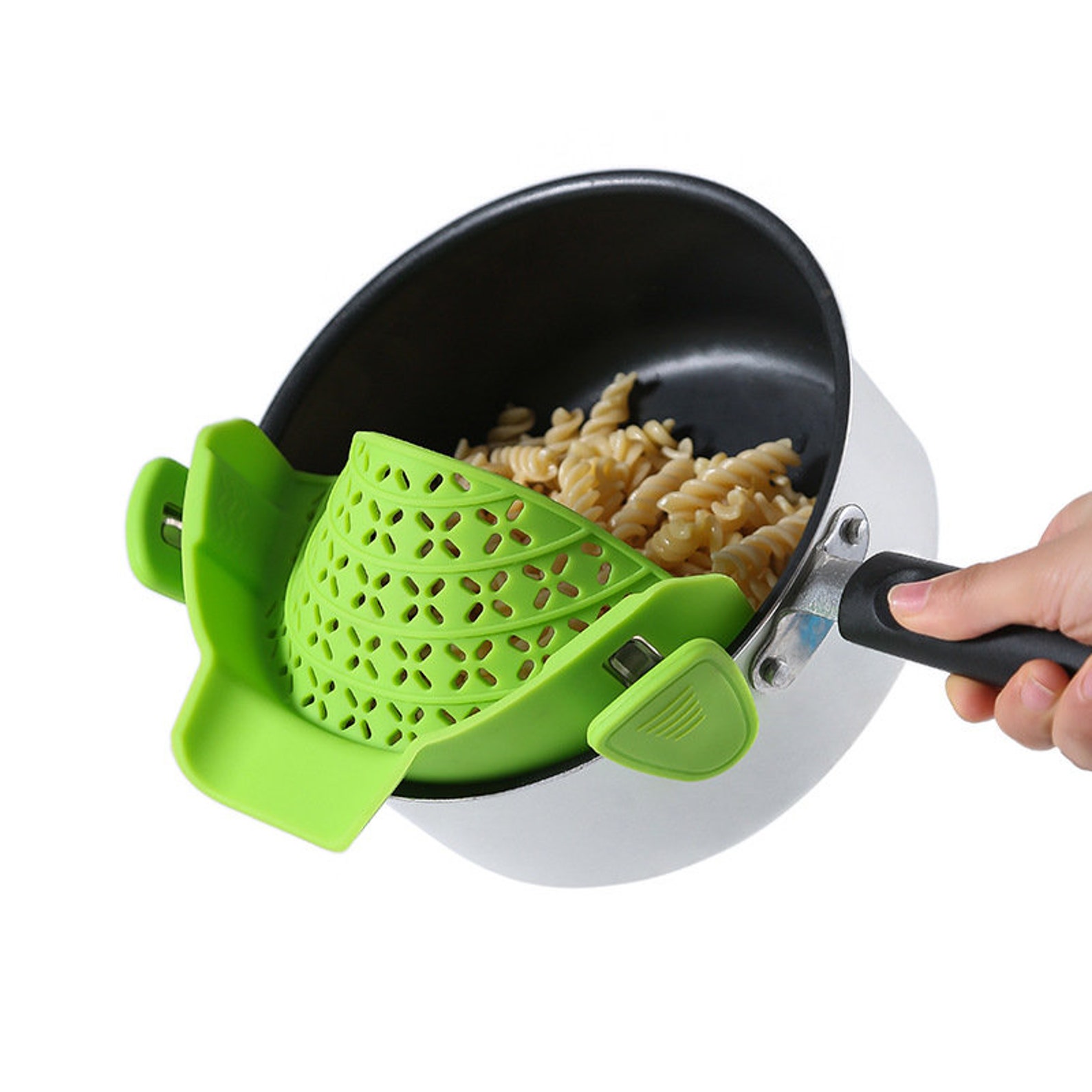 Never Fear a Messy Counter Again This Silicone Pot Edge Drainer Stops ...
