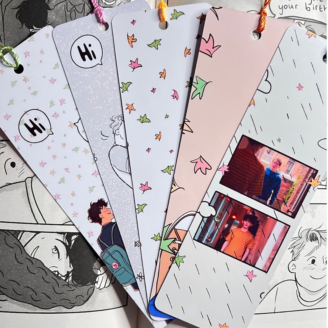 Heartstopper Bookmarks Nick & Charlie Leaves Nick Nelson - Etsy UK