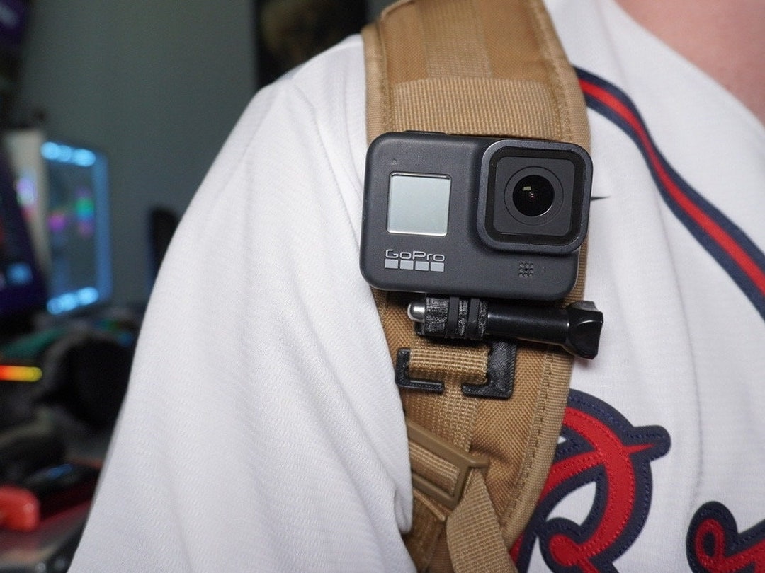 Gopro Backpack Strap Mount | 3D Printed | Trending - Etsy