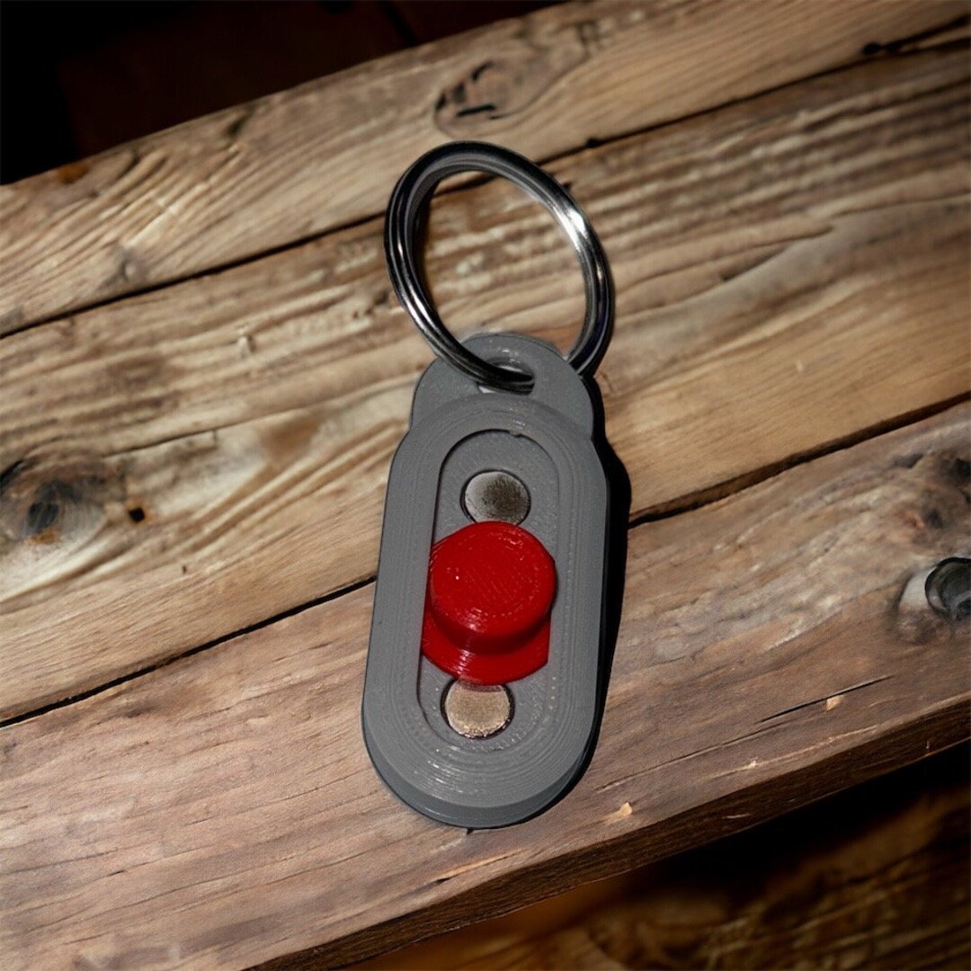 Fidget Keychain | Magnetic | 3D Printed - Etsy