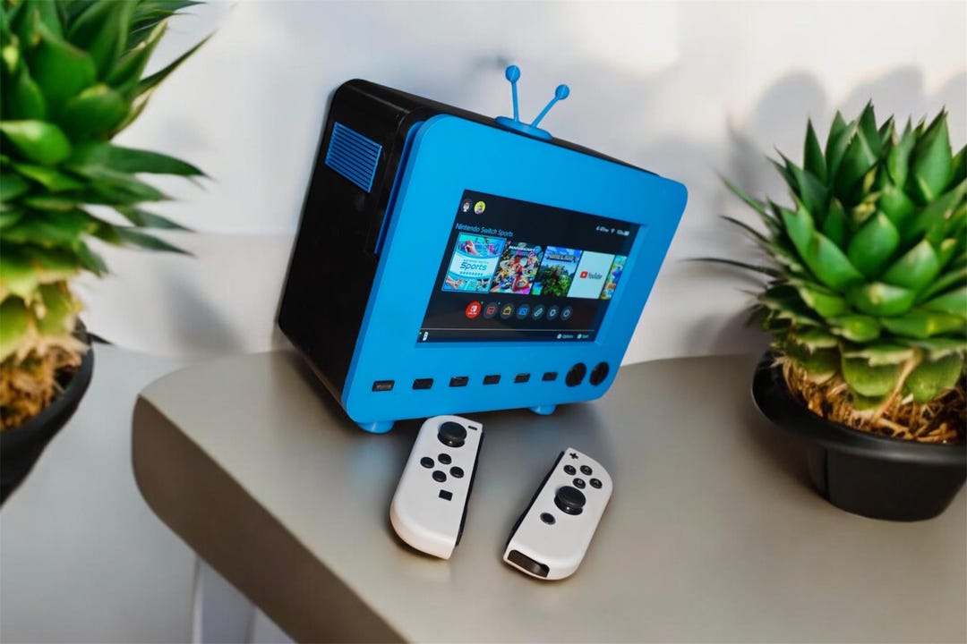 Nintendo Switch Retro TV Stand | 3D Printed | Customizable - Etsy