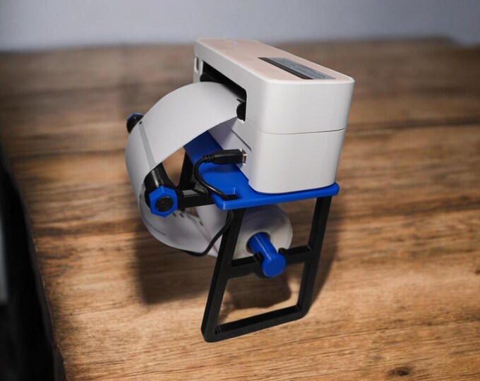 Label Printer All-in-one Stand | 3D Printed | Customizable | 4x6 ...