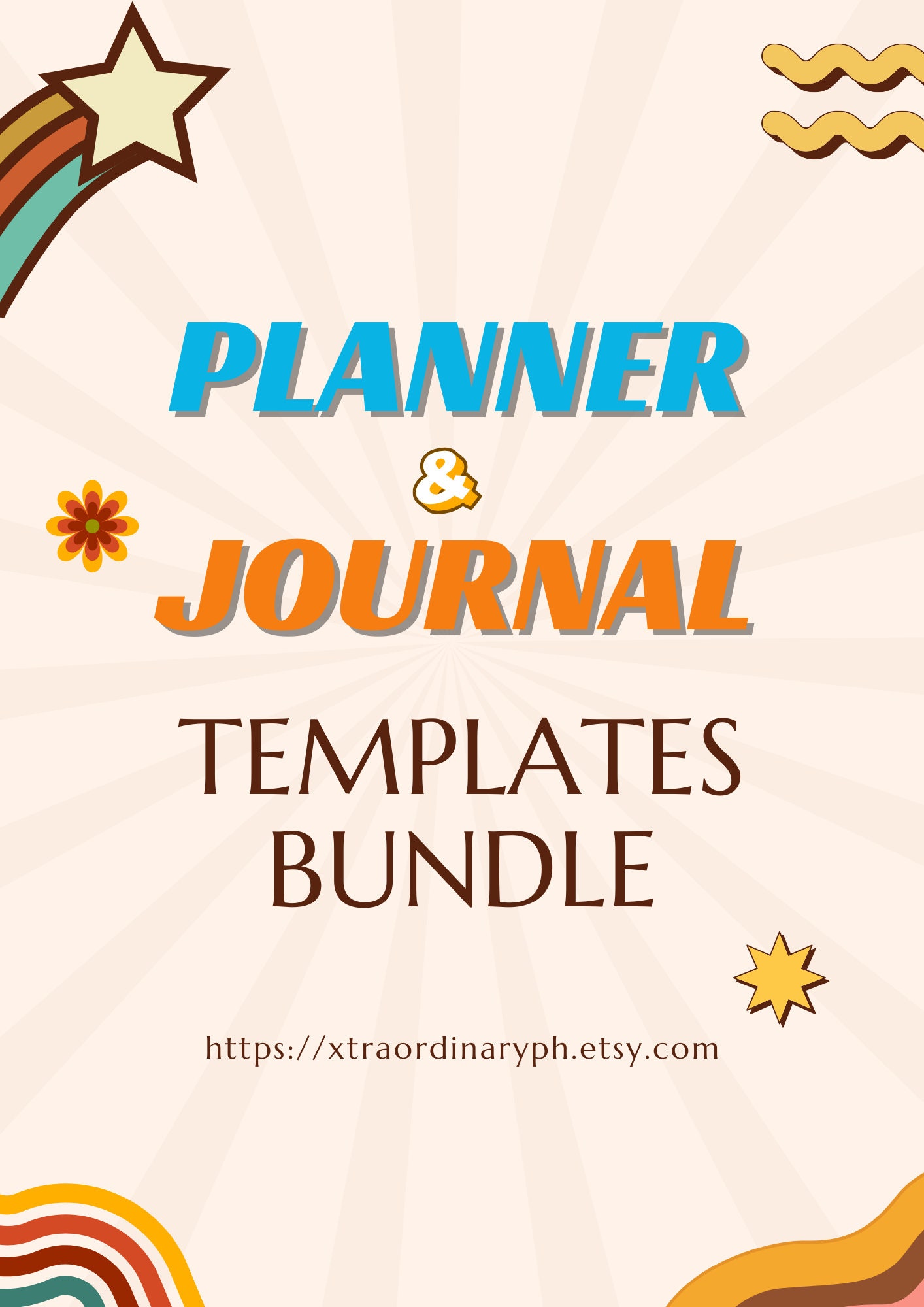 Printable & Editable Planner and Journal Templates - Etsy