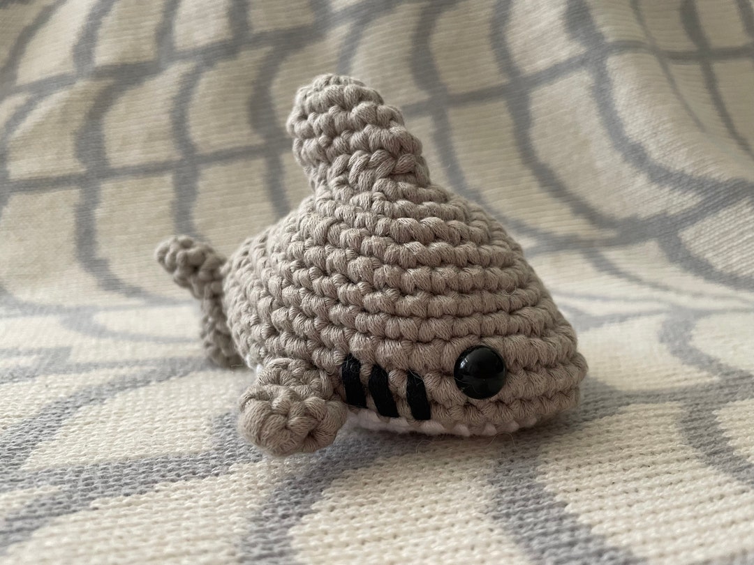 Tank the Shark Handmade Plushie - Etsy