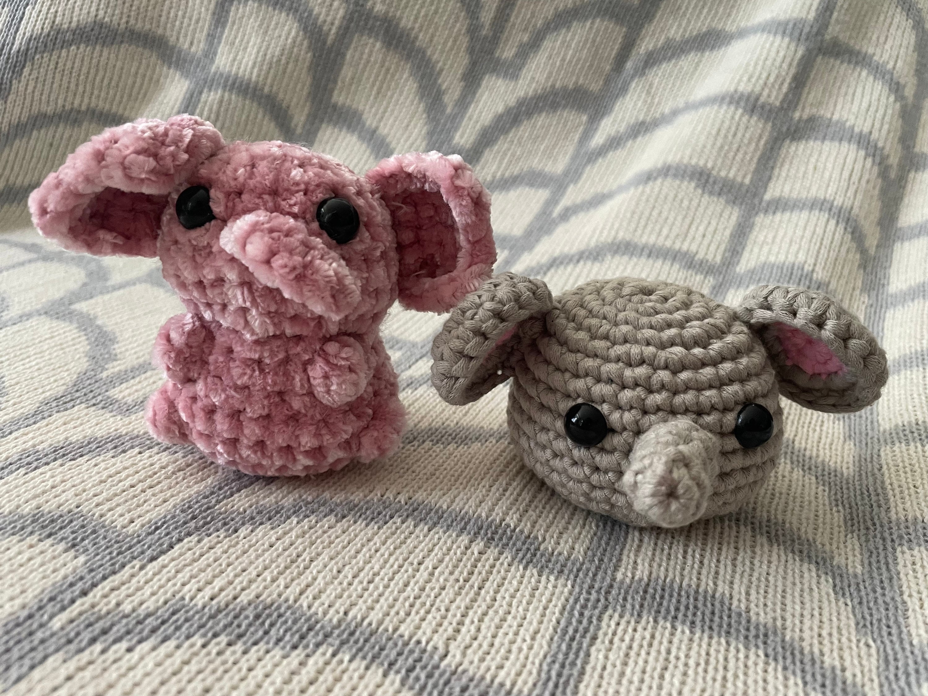 Bubbles the Elephant Handmade Plushie - Etsy