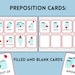Prepositions Activity, Prepositions Flash Cards, Grammar for Kids ...