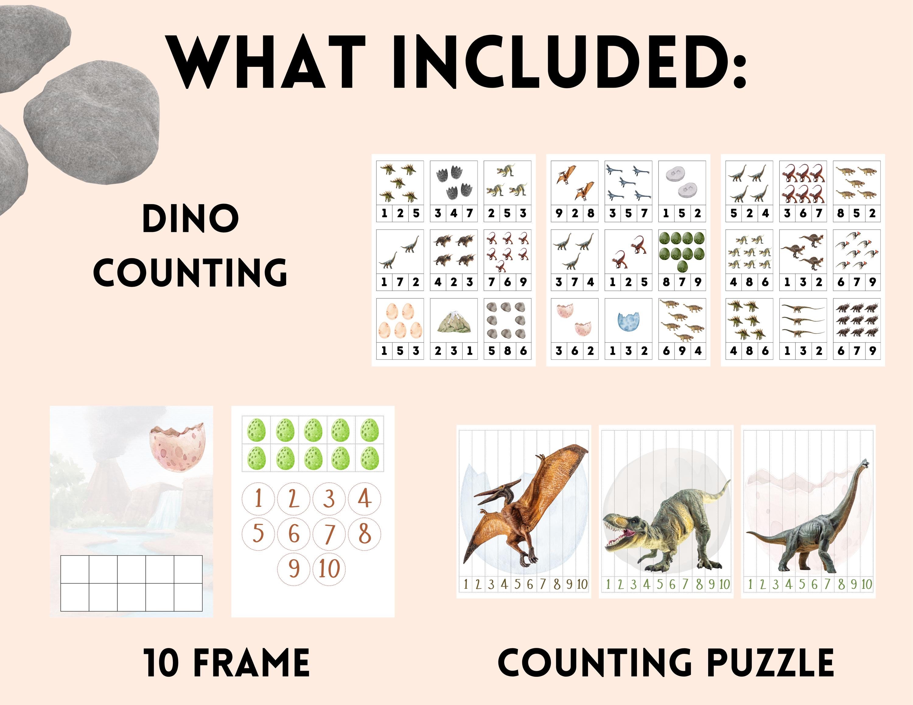Dinosaur Unit Study Preschool Curriculum | Printable Learning ...
