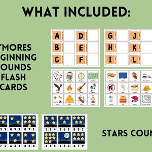 Camping Bundle | Preschool Printable | Homeschool | Toddler | Camping ...