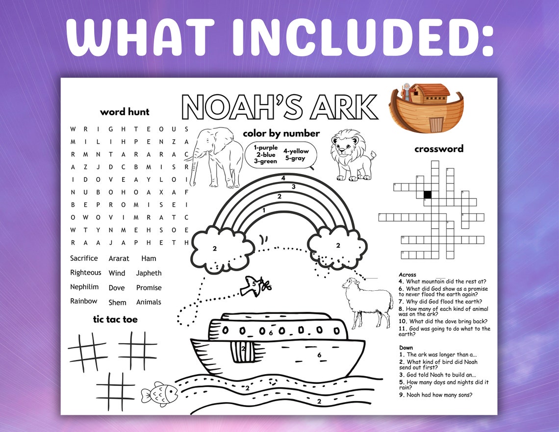 Bible Stories Activity Coloring Page / DIGITAL DOWNLOAD / Printable Activity / Prayer Game ...