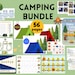 Camping Bundle | Preschool Printable | Homeschool | Toddler | Camping ...