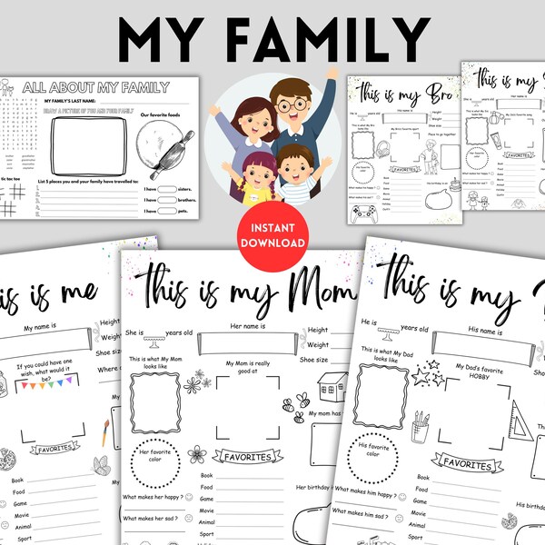 My Family - Etsy