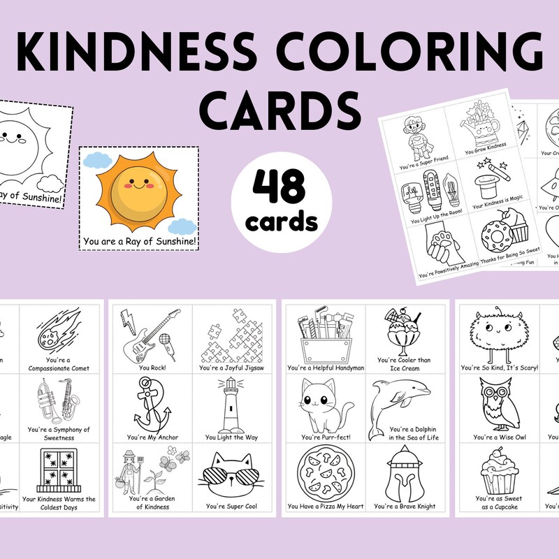 Kindness Cards for Kids - Etsy
