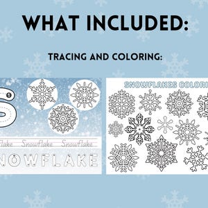 Snow Unit Study & Snowflakes Printable Bundle | Winter Homeschool ...