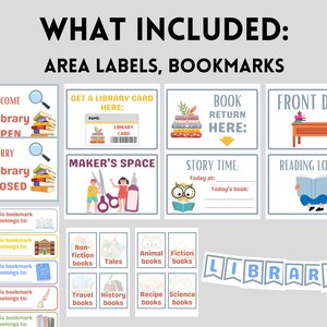 Library Pretend Play Printables, Library Dramatic Play, Summer Reading ...