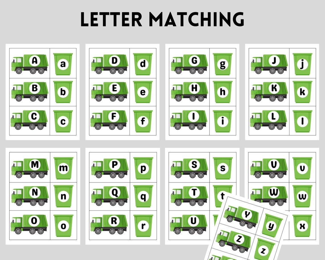 Things That Go Busy Book, File Folder Game, Learning Binder, Early ...