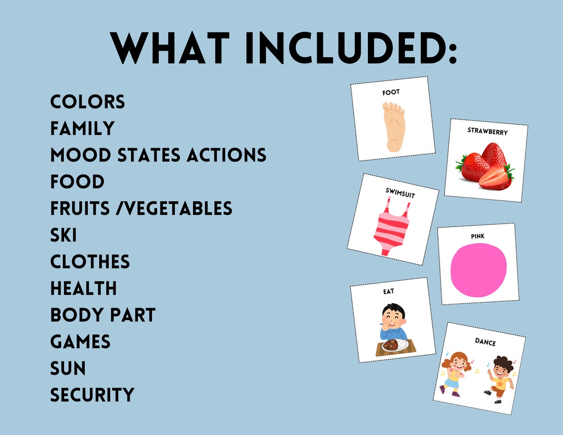 Communication Cards / Non Verbal Printable / Autism Communication ...