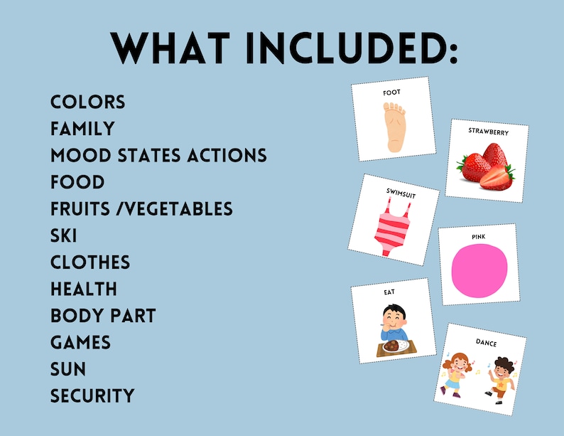 Communication Cards / Non Verbal Printable / Autism Communication ...