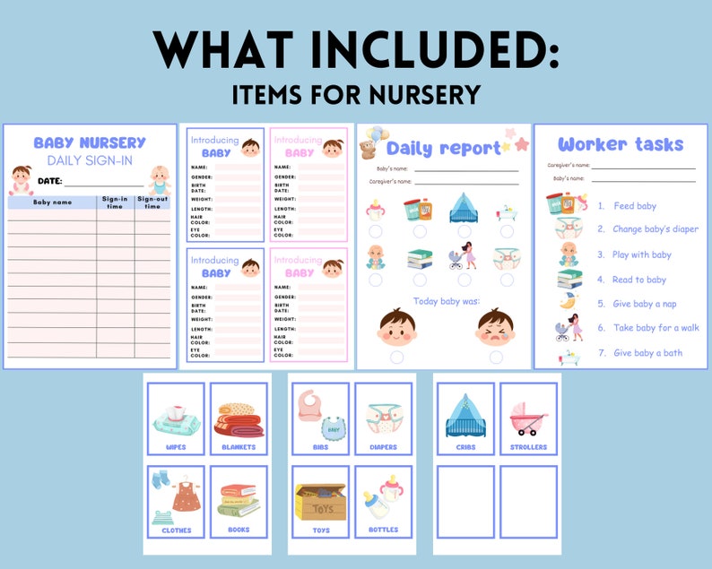 Dramatic Play Printables for Kids | Nursery Daycare Activities ...