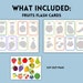 Vegetable Cards, Vegetable Matching, Fruits Cards, Fruits Matching ...