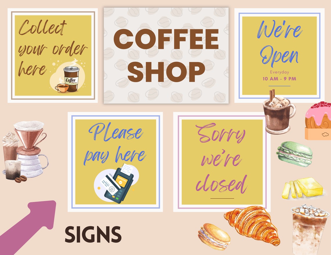 Coffee Shop Dramatic Play Printables, Kids Cafe Pretend Play, Coffee ...