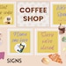 Coffee Shop Dramatic Play Printables, Kids Cafe Pretend Play, Coffee ...