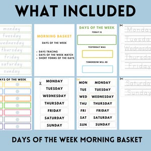 Morning Board Printable | Perpetual Calendar Circle Time | Preschool ...