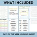 Morning Board Printable | Perpetual Calendar Circle Time | Preschool ...