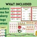 Christmas Bakery Dramatic Play Printable | Christmas Pretend Play ...