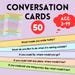 Conversation Starters for Kids | 50 Questions for Family Dinner ...