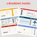 Travel, Passport Boarding Passes Dramatic Pretend Play Printable for ...