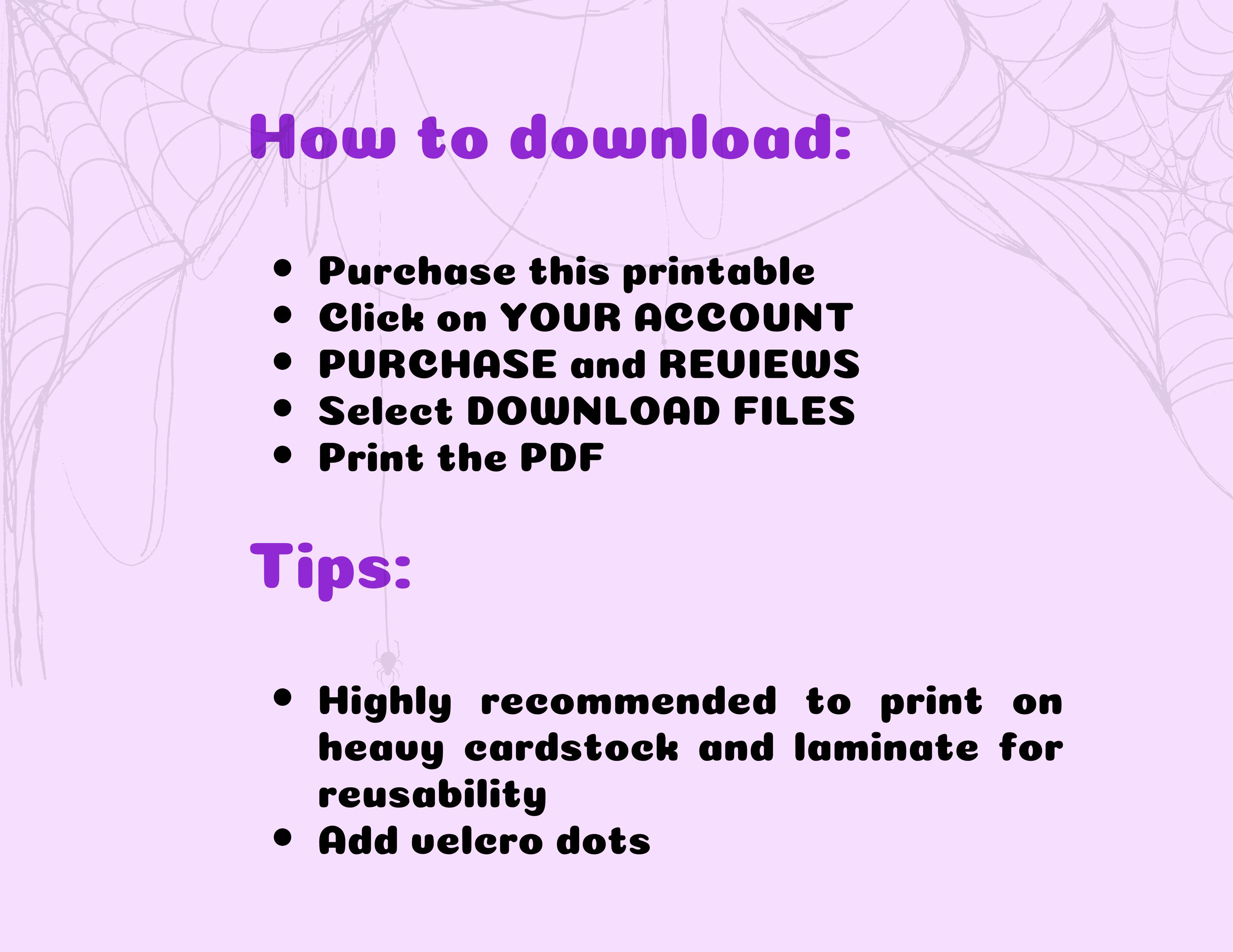 Halloween Busy Book Printable | Toddler Learning Book | Halloween ...