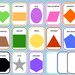 Shape Matching, Shape Flash Cards, Preschool Shapes, Learning Shapes ...