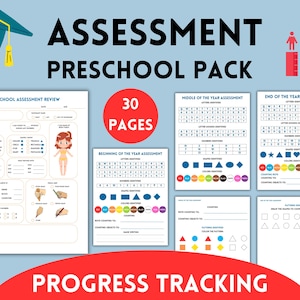 Preschool Assessment Forms Printable | Homeschool Pre-k Assessment ...