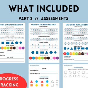 Preschool Assessment Forms Printable | Homeschool Pre-k Assessment ...