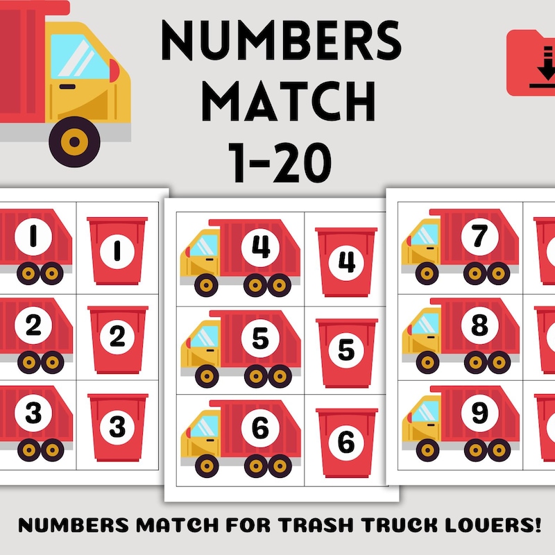 Garbage Worksheet - Etsy UK