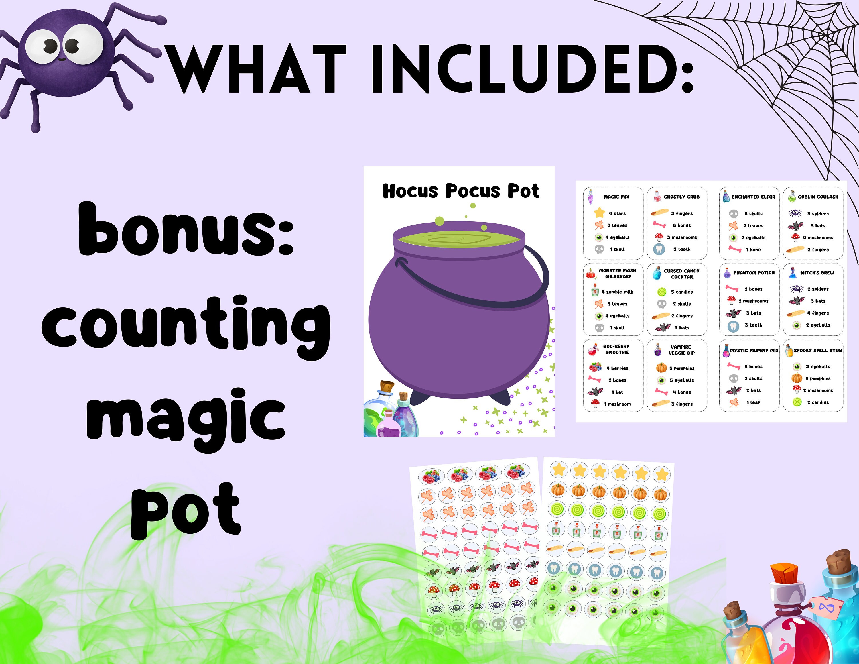 Spooky Snacks Cafe, Halloween Dramatic Play, Halloween Pretend Play ...