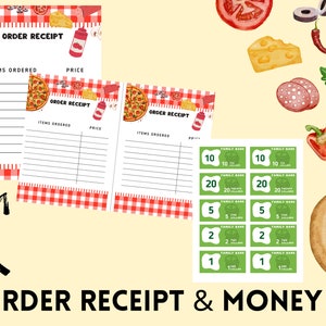 Kid Pretend Play Pizza Menu, Pizza Pretend Play, Pizza Dramatic Play ...